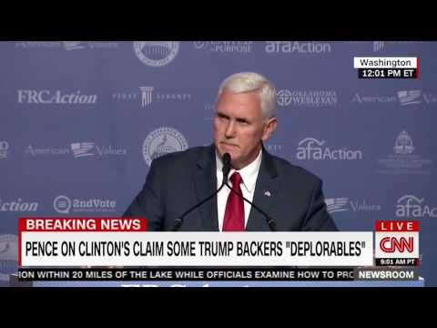 Hillary Clinton Basket of Deplorables Deplorable definition NEWS