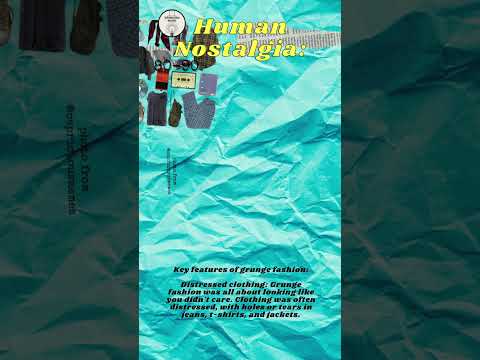 80s - 90s Fashion Trends: Grunge Fashion