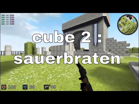 cube 2 : sauerbraten portable - online multiplayer working - portable free game to download