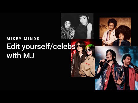 How To Edit Yourself With Michael Jackson 2021 | Mikey Minds
