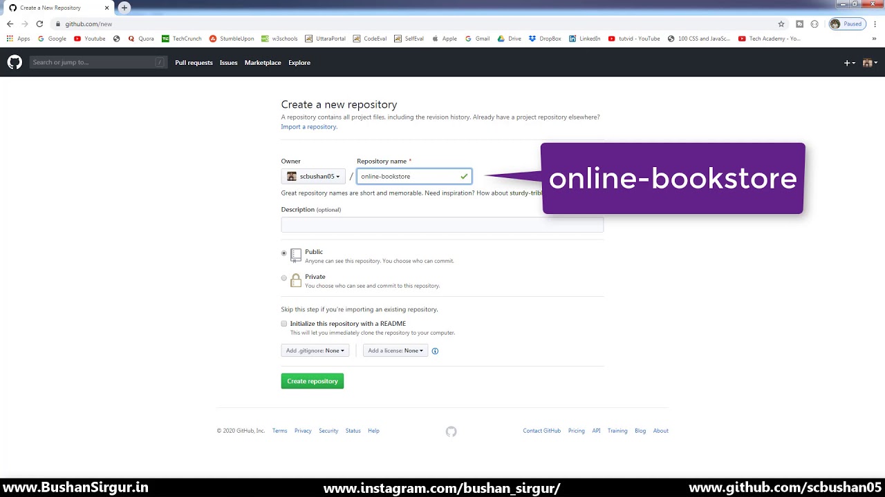 Angular 8 and Spring Boot Part 4   Create repository in Github and add it to Eclipse IDE 2020 05 15