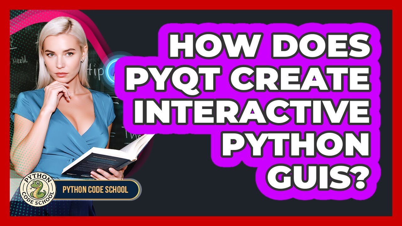 How Does PyQt Create Interactive Python GUIs? - Python Code School