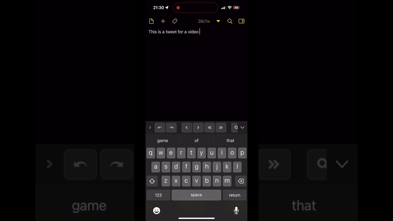 Drafts is one of my favourite apps