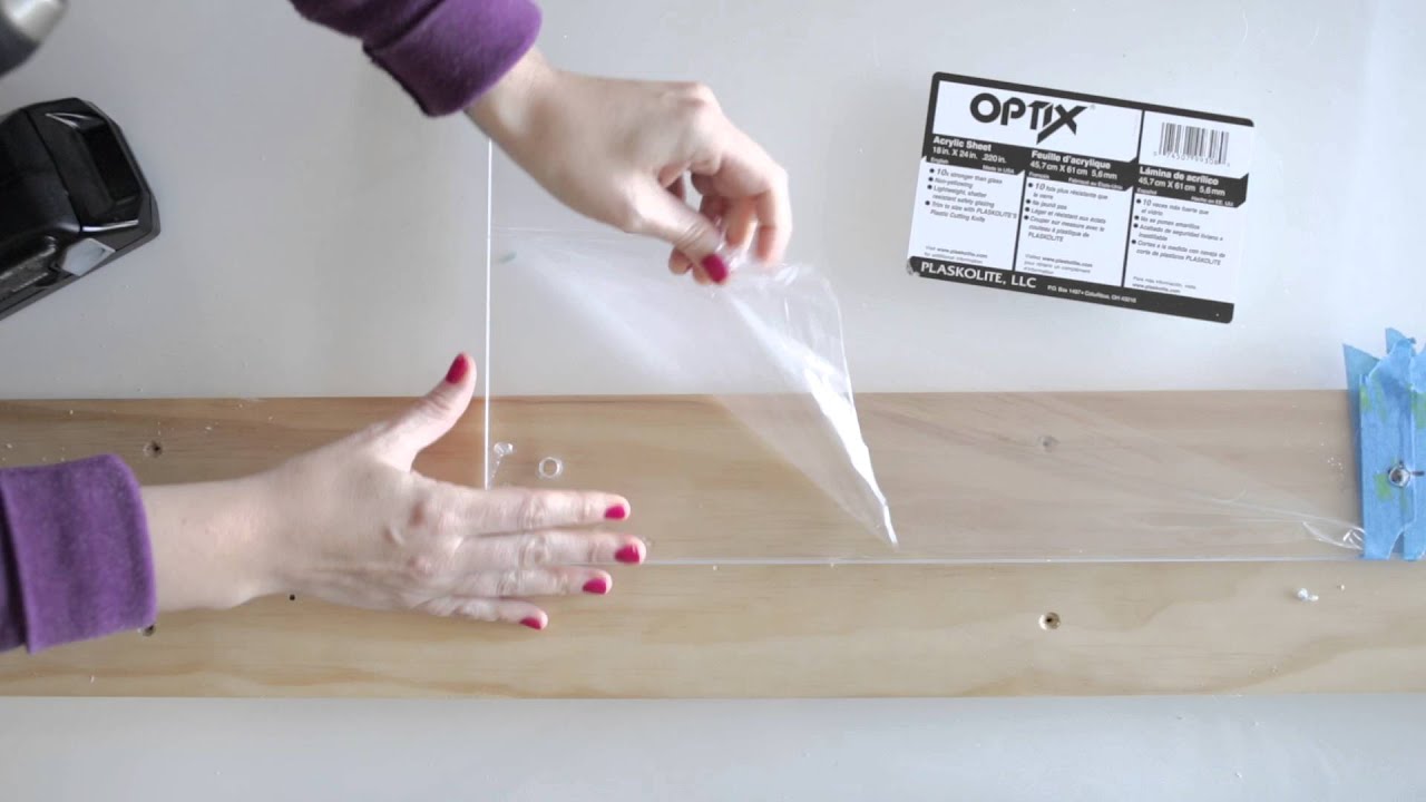 Floating Acrylic Frame DIY