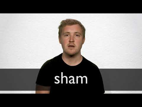 SHAM definition and meaning | Collins English Dictionary