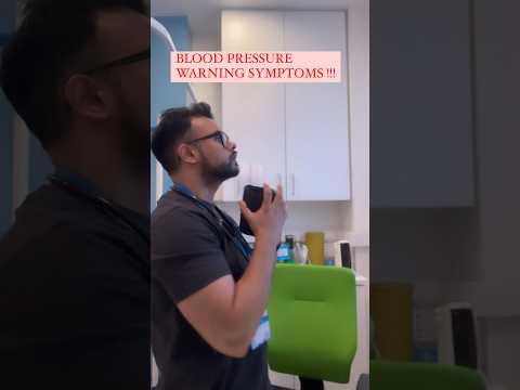 Blood Pressure WARNING symptoms #nhs #nhsengland #health #bloodpressure #hypertension