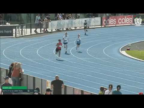 U11 - 12 Boys 200m Multi - Class Final: 2022 Commonwealth Bank State Track and Field Championships