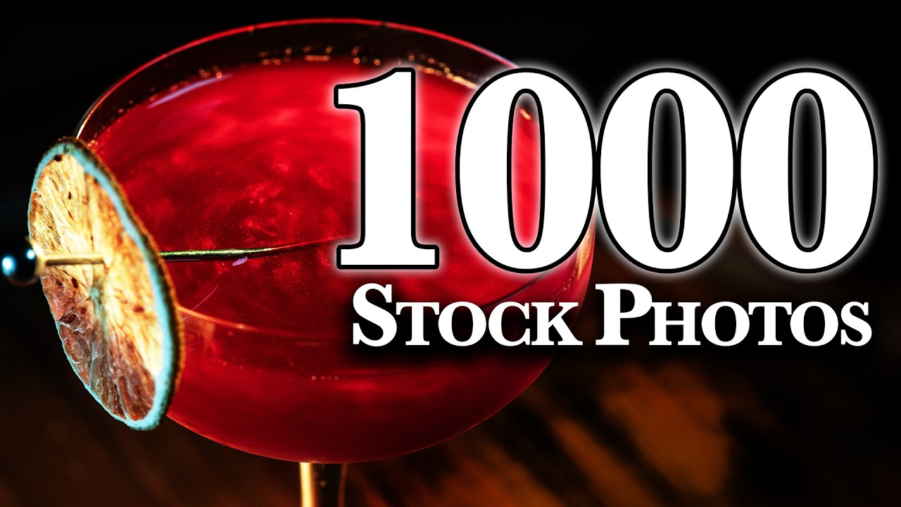 1,000 Stock Photos. 3 Months. This Is All I Made.