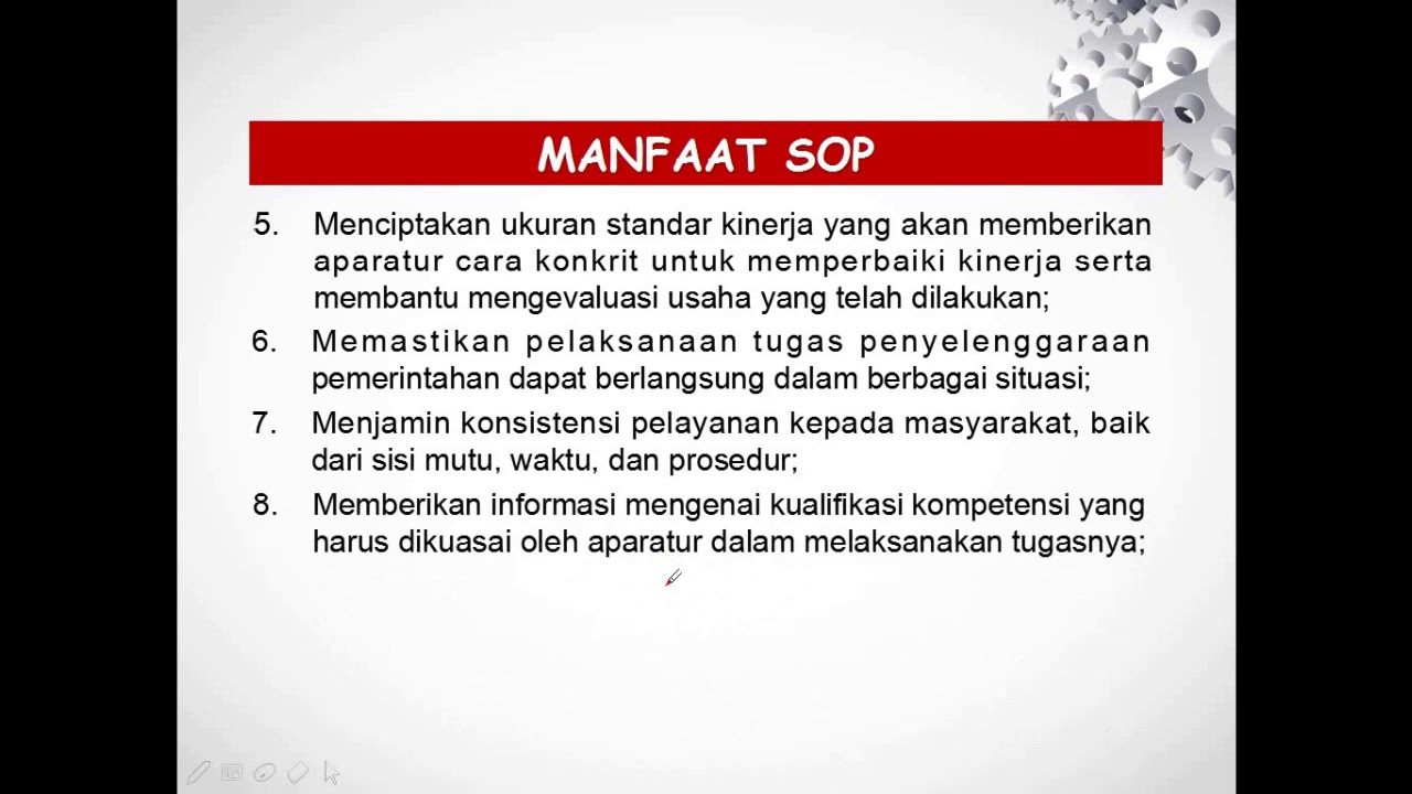 Konsep Dasar SOP