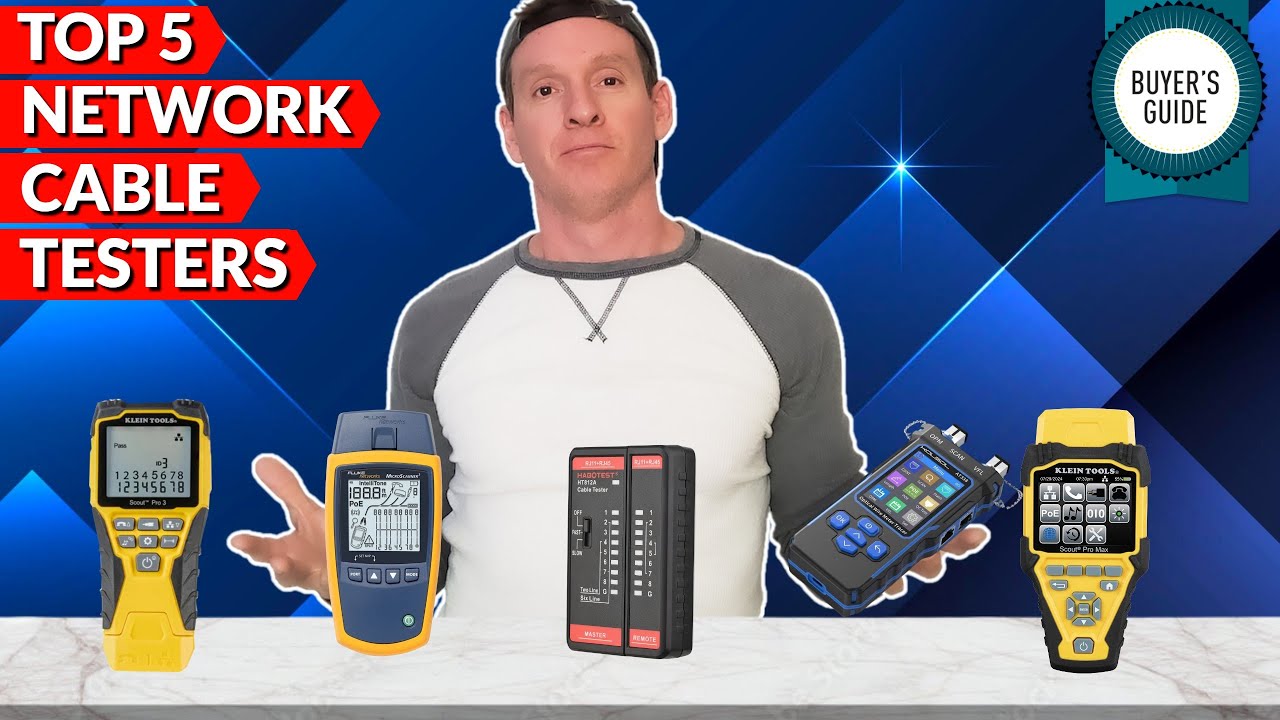 Top 5 Network Cable Testers For 2025 - ULTIMATE BUYER'S GUIDE