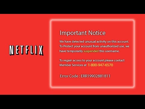 Netflix tech support scam