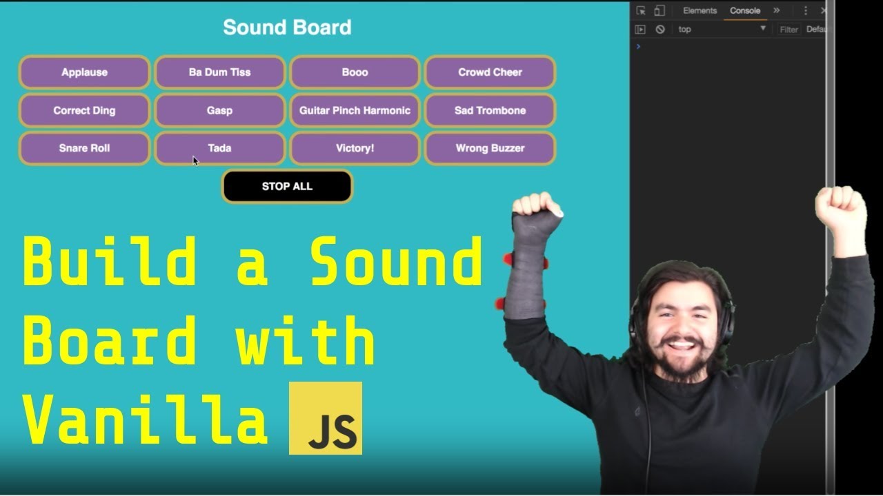 Build a Sound Board with Vanilla JavaScript