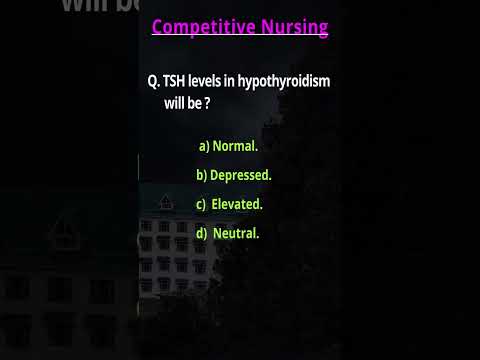 TSH levels in hypothyroidism will be