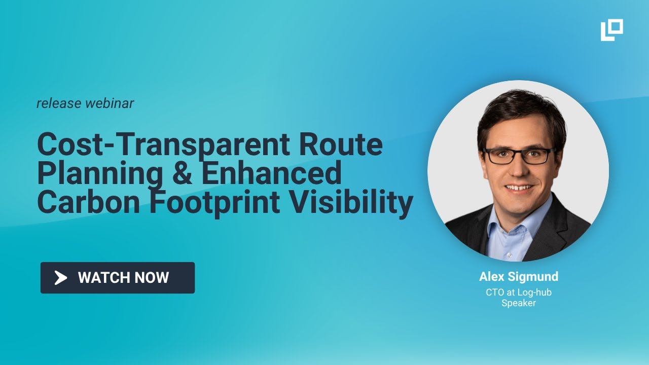 Inside Log-hub 5.4: Cost-Transparent Route Planning and Enhanced Carbon Footprint Visibility