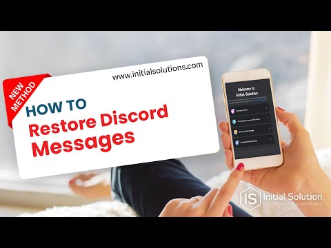 How to restore discord messages 2024 | Initial Solution