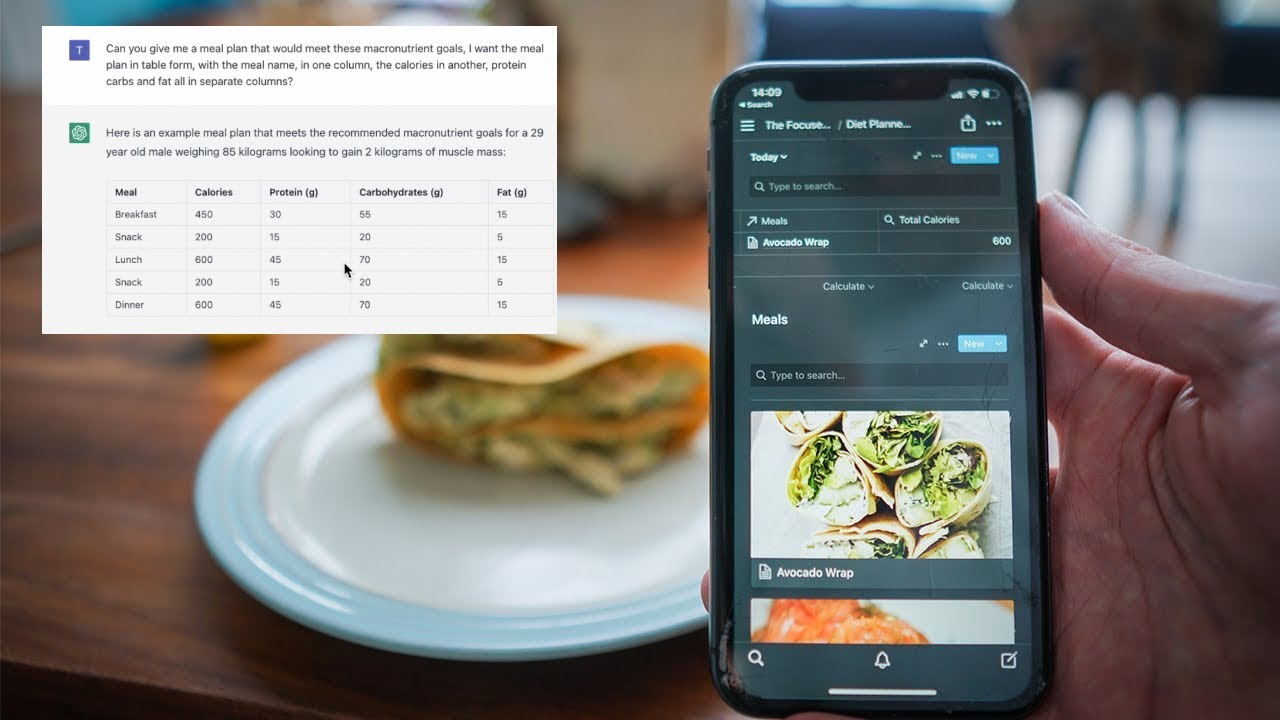 Creating Your Ultimate AI Meal Plan with ChatGPT and Notion | Galaxy.ai
