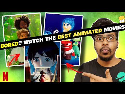 3 Must-watch "ANIMATED" movies on Netflix and Disney+ Hotstar|Japanese Anime Netflix @moviesjockey