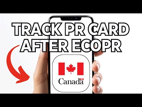 NEW! HOW TO TRACK PR CARD AFTER ECOPR IN 2025! FULL GUIDE!