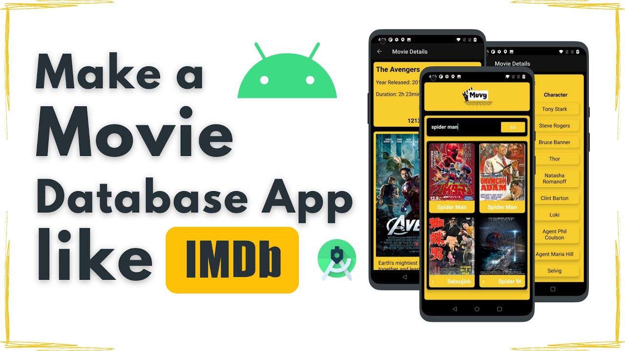 Make a Movie Database App like 