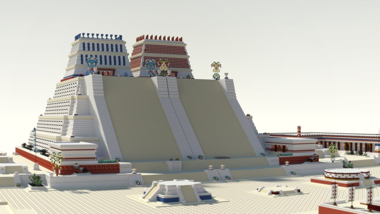 [Minecraft] Tenochtitlan: Huey Teocalli 