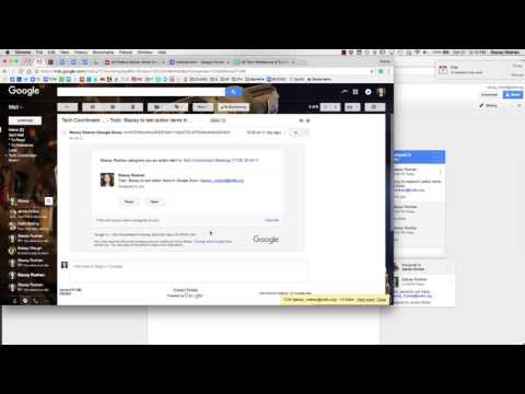 Using Action Items in Google Docs to Assign Tasks