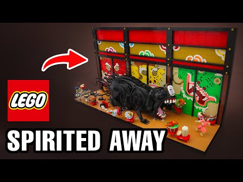 HUGE LEGO Spirited Away Creation - Built Over 6 Months