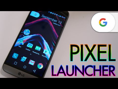 This is the Pixel Launcher