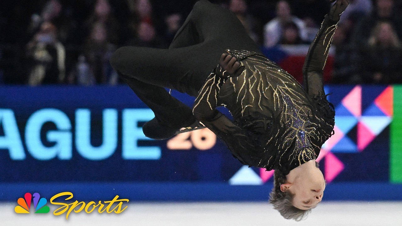 REDEMPTION! Ilia Malinin the 'QUAD GOD' follows Olympic disappointment with WORLDS GOLD | NBC Sports