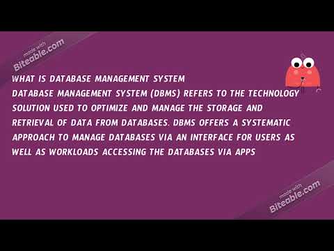 What is Data Base Management System(DBMS)