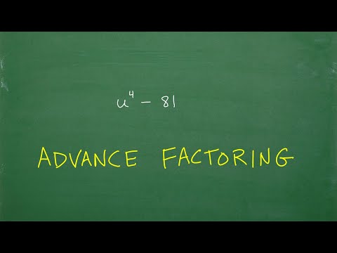 Polynomial Factorization – Substitution