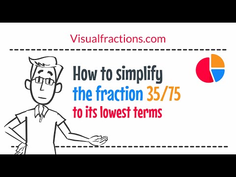 How to Simplify the Fraction 35/75