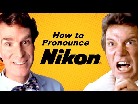 How to pronounce NIKON!