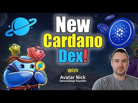 NEW Cardano DEX SaturnSwap's Advantage with Founder Avatar Nick ...