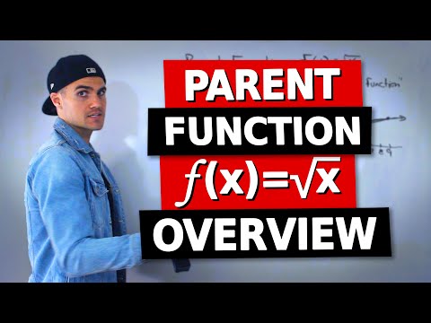 MCR3U (Grade 11 Functions) - Square Root Function Overview