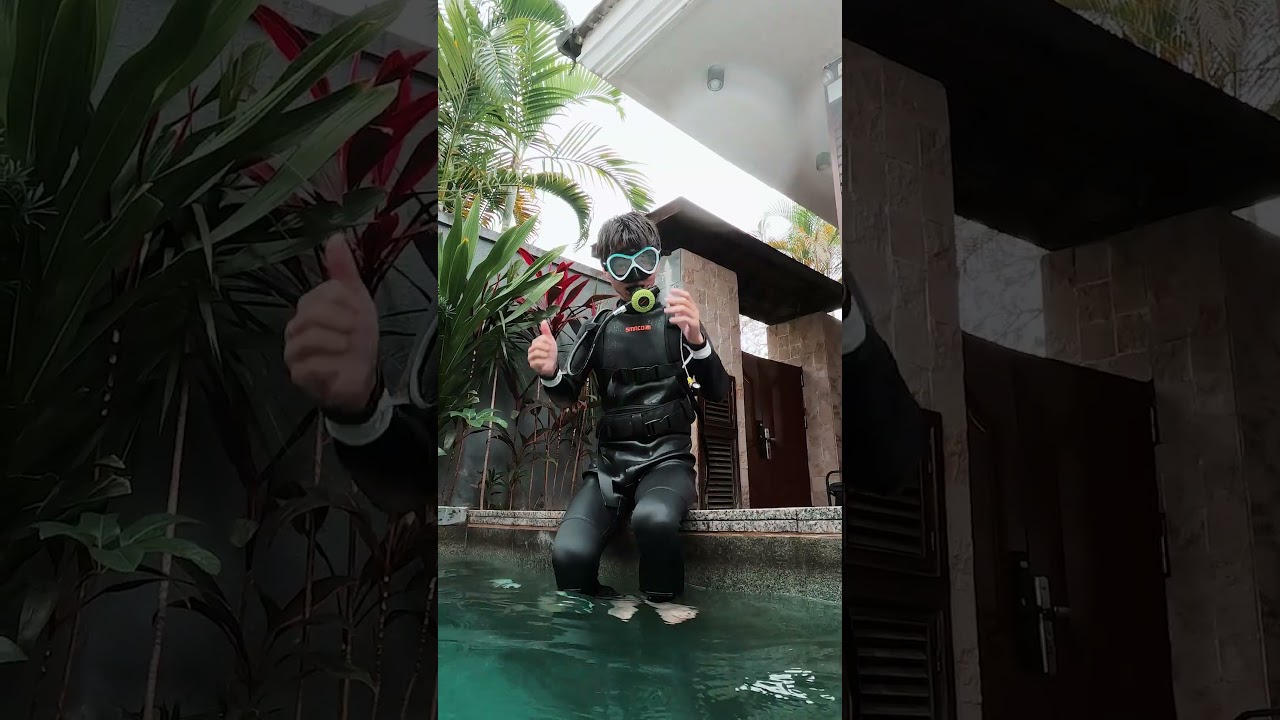 Pool Test: SMACO S700 Mini Scuba Tank in Action! 🏊‍♂️💦