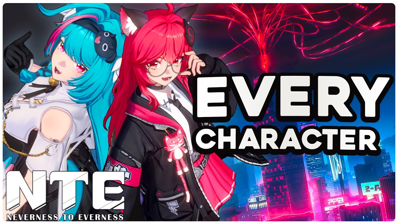 WHAT EVERY CHARACTER IN NTE ACTUALLY DOES - NEVERNESS TO EVERNESS