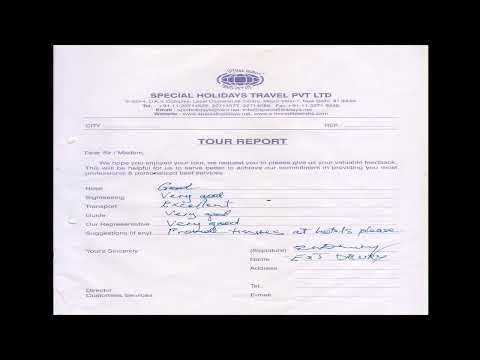 Special Holidays - CUSTOMER REVIEWS FROM AUSTRALIA & NEW ZEALAND