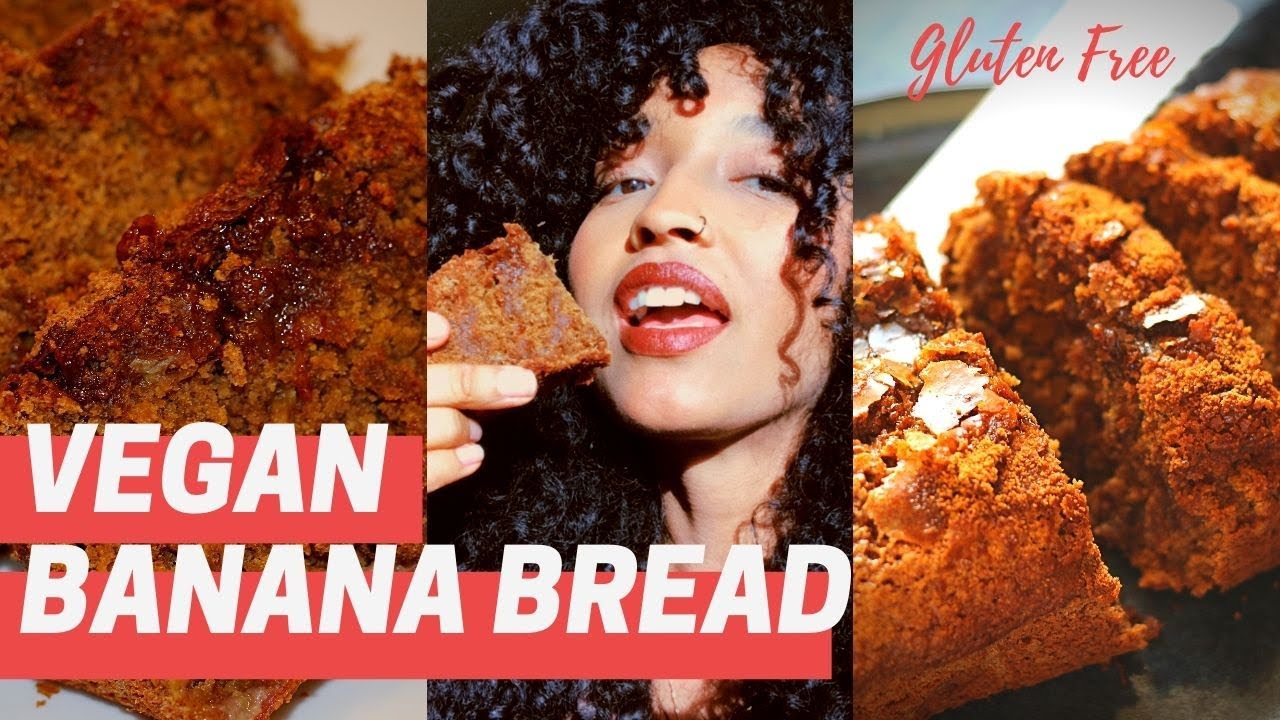 THEE BEST VEGAN BANANA BREAD | Super Moist | Gluten free | FAT FREE | Nut free | AMAZING!