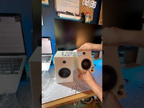 Best budget speakers? 🔊 #audio #tech #speaker #budgetspeaker #unboxing #edifier #technology #music