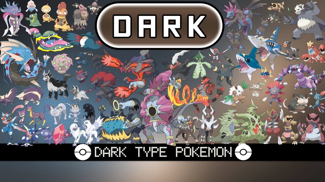 All Dark Type Pokémon