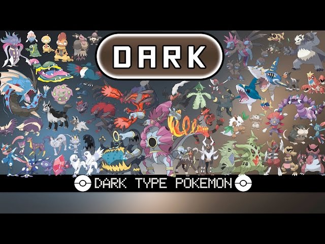 Pokemon GO: Every Dark-type weakness
