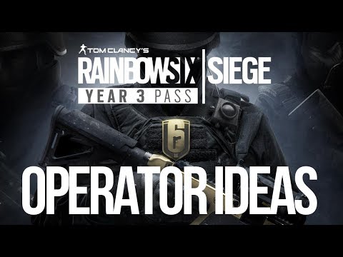Steam Community :: Video :: Rainbow Six Siege - Operator Ideas