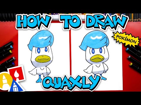 How To Draw Quaxly Pokemon