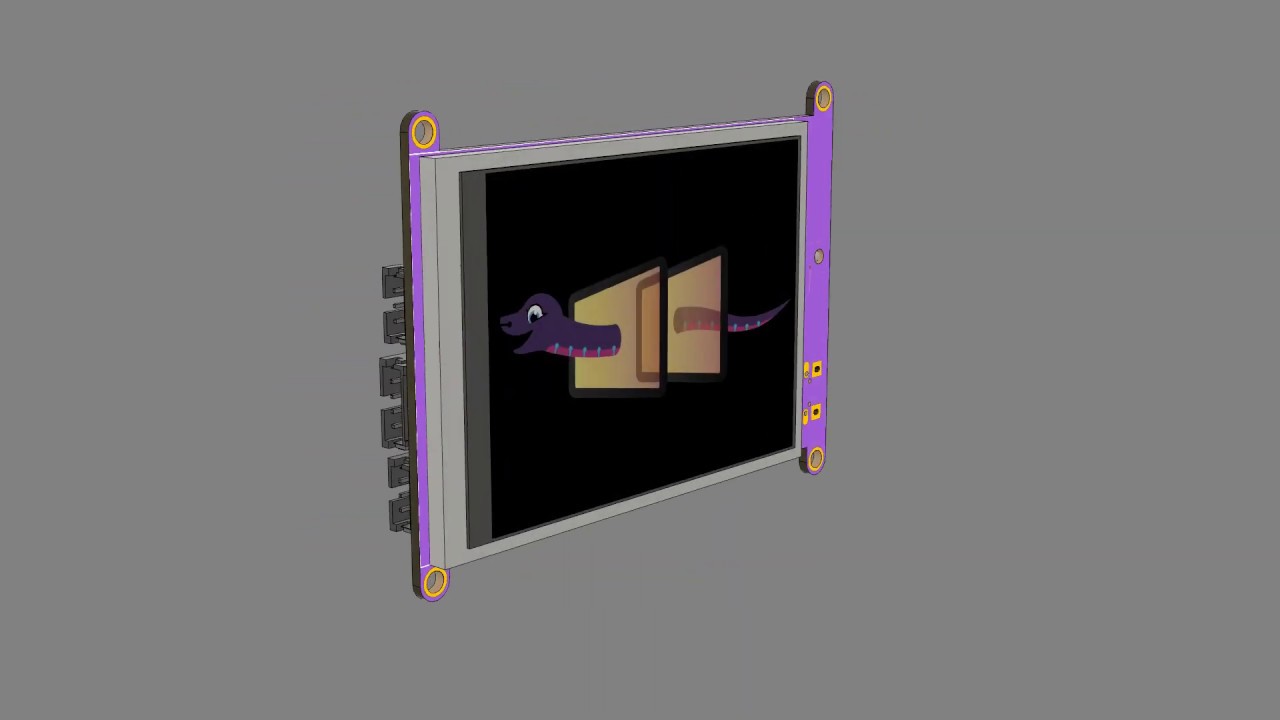 PyPortal 3D model #PyPortal #circuitpython #python