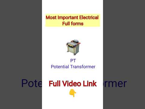pt ka full form | electrical ct pt full form #shorts #ytshorts #electrical #pt