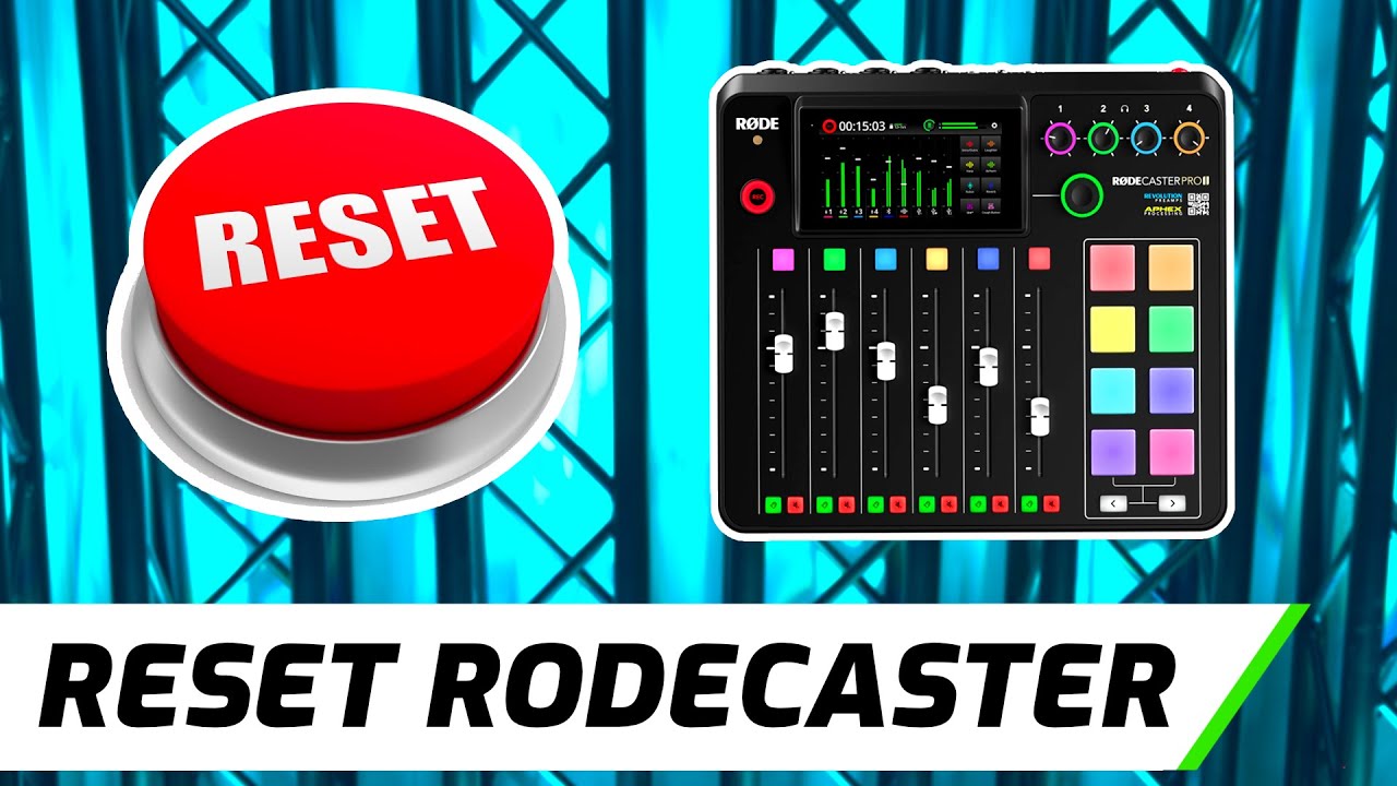 3 Easy Ways to Reset Rodecaster Pro | How to Fix Common Issues ...