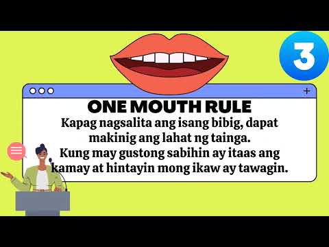 House Norms Tagalog