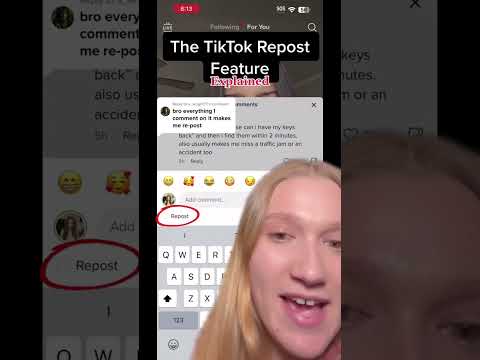The TikTok repost feature is a gamechanger for your account! In this video I explain to vour exactl