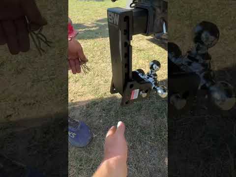 The B&W Tow & Stow Adjustable Ball Mount! Upgrade Your Hitch