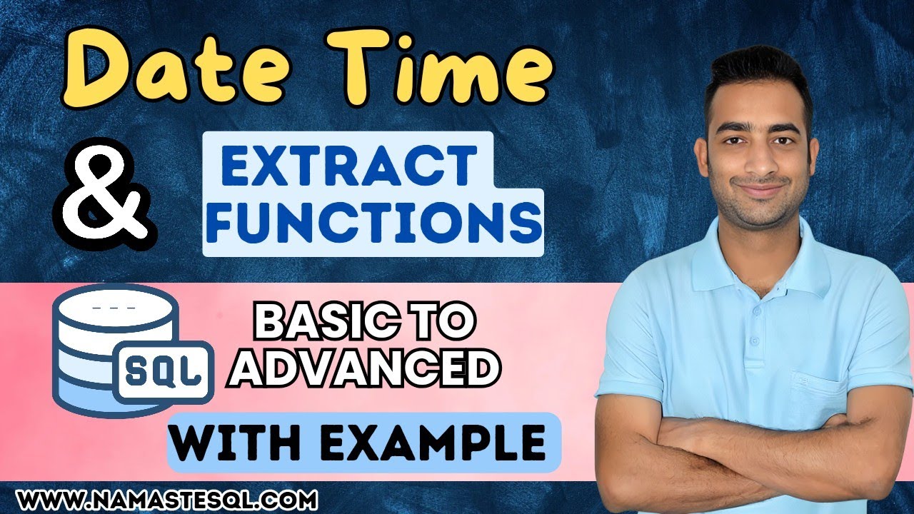 Date and Time Functions in MySQL (20 Most Important Functions)